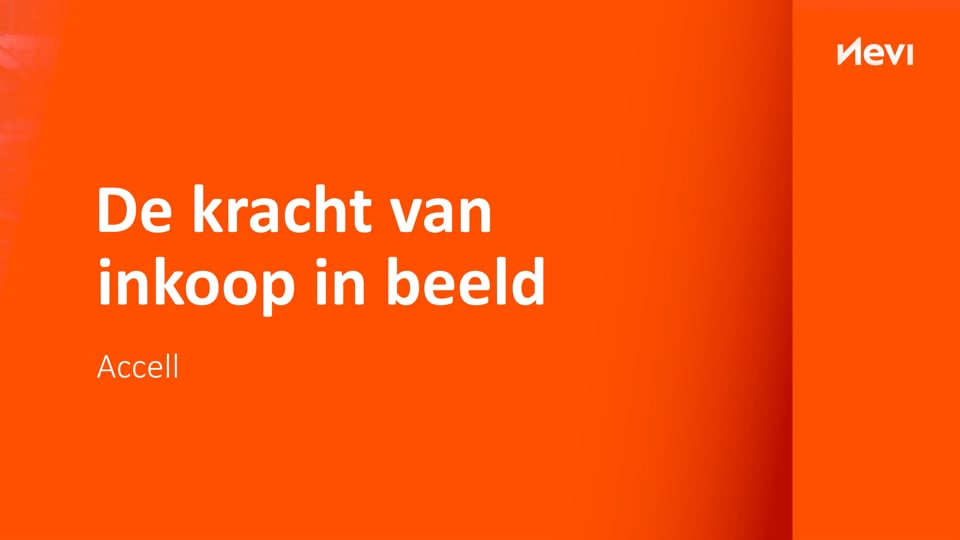 Tactische inkoop - wat is het? | Nevi