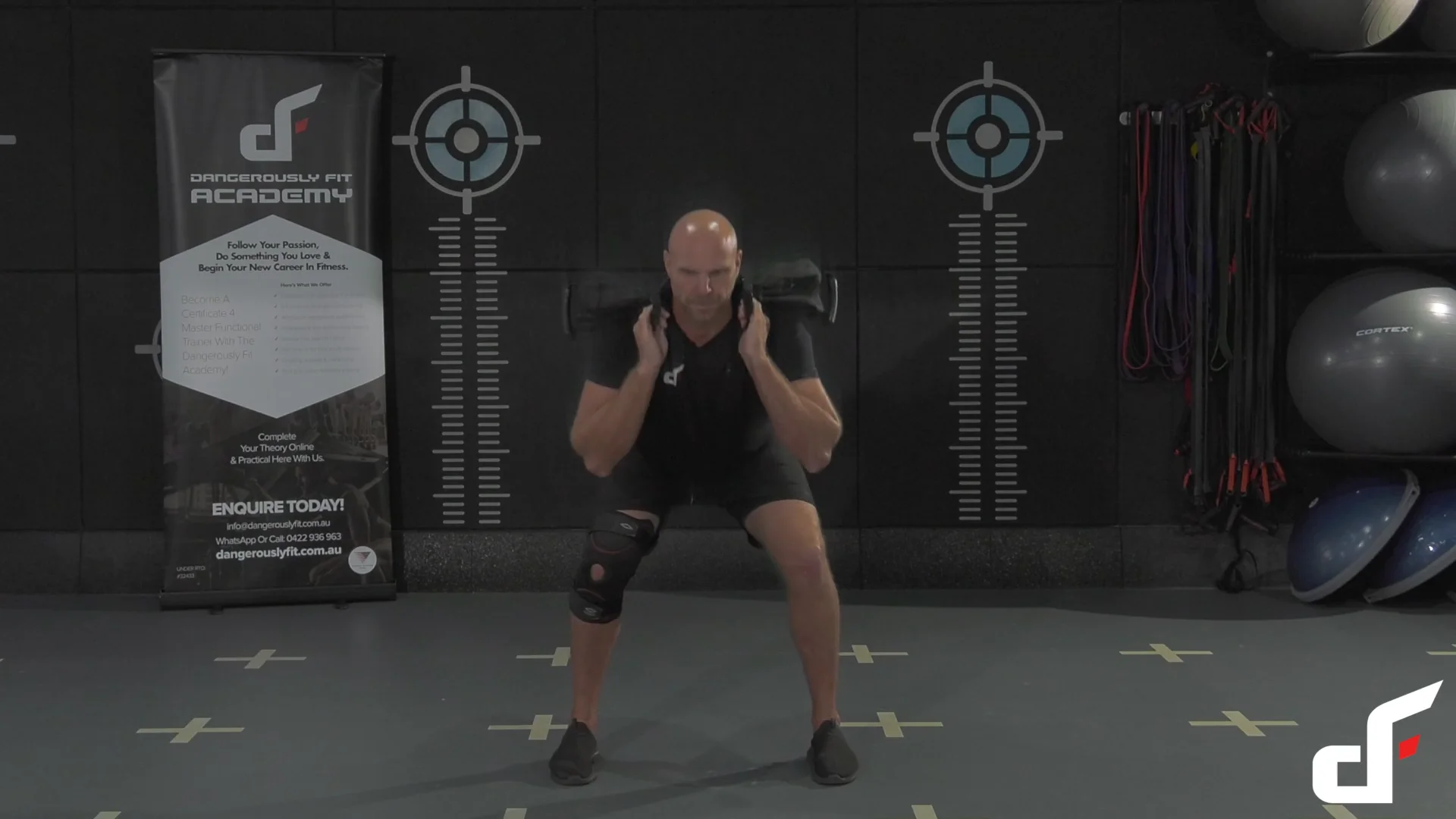 Demo - Sandbag Back Squat on Vimeo