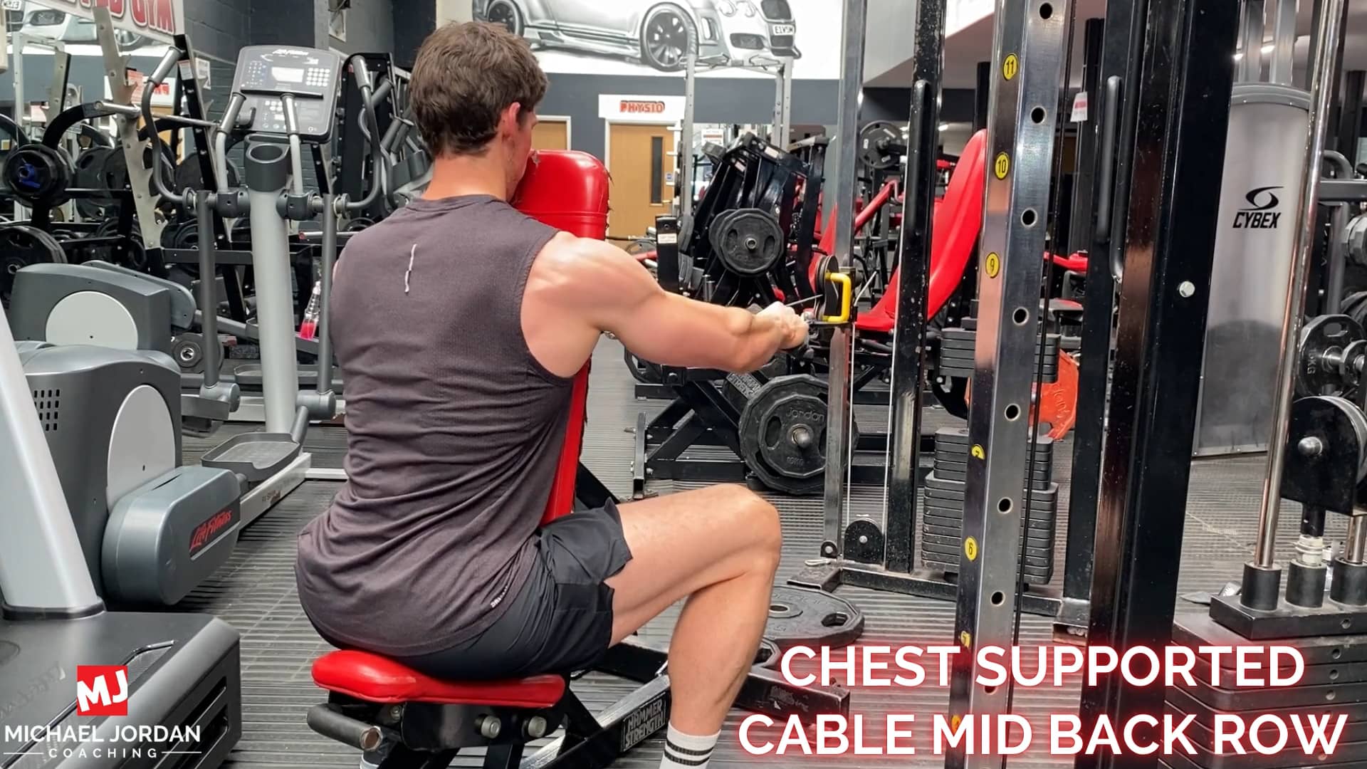 Chest supported cable mid back row on Vimeo
