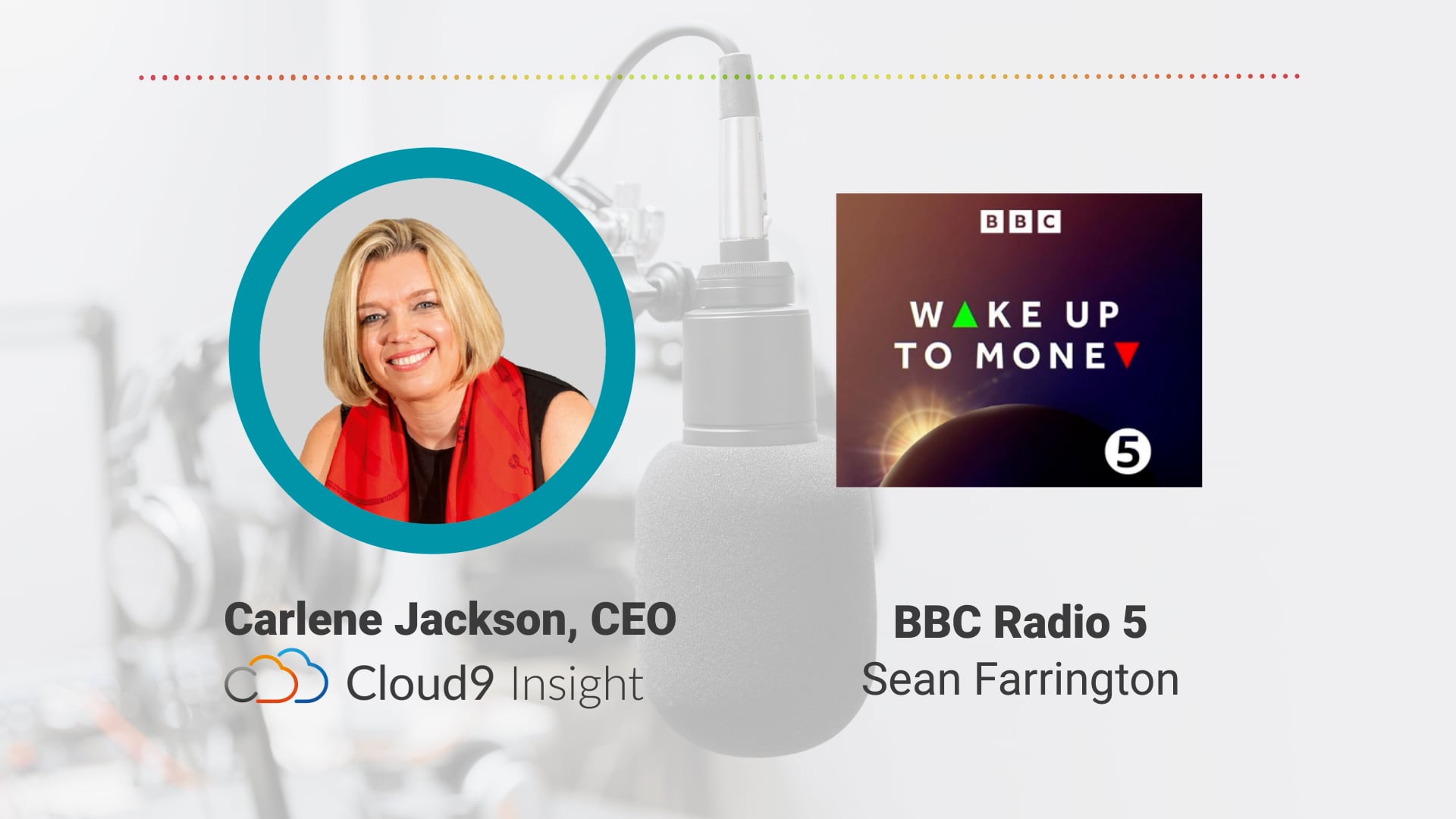 Wake Up to Money - Sean Farrington - Carlene Jackson