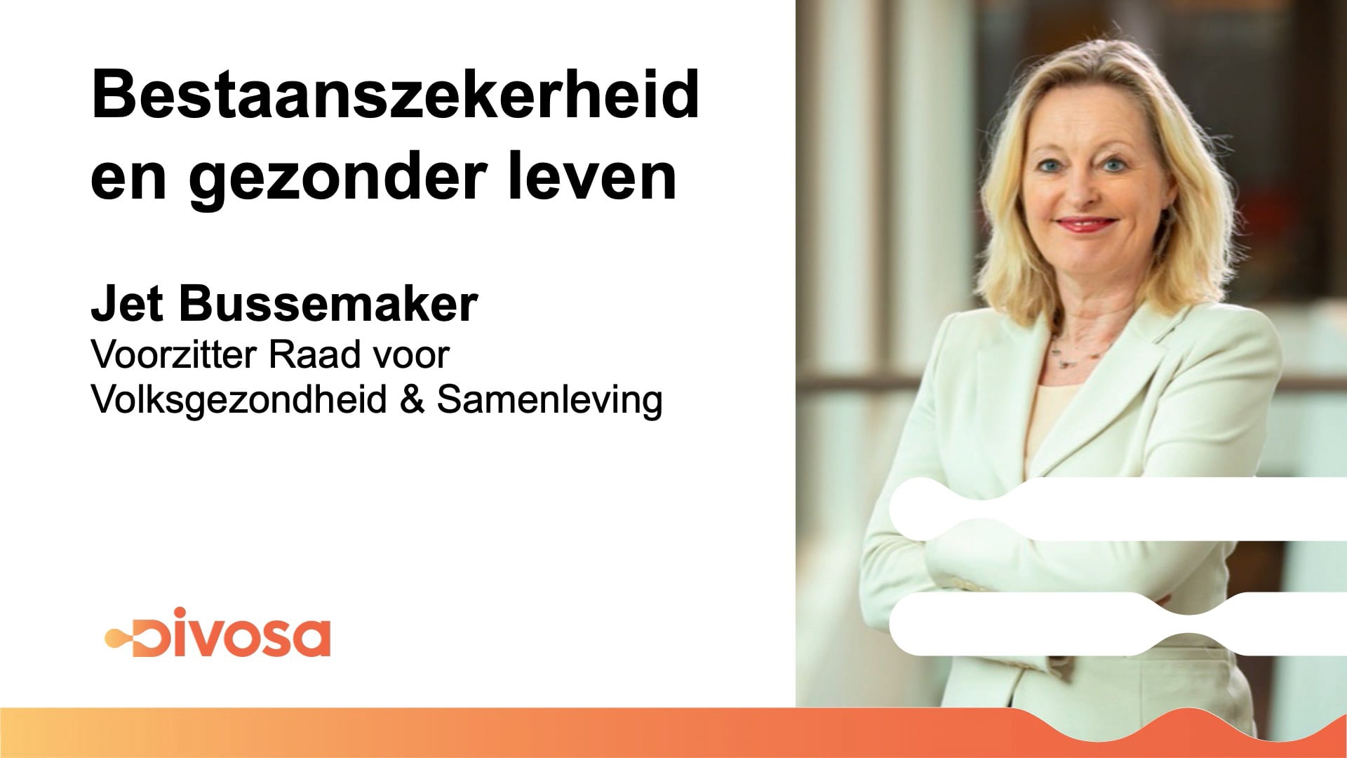 Divosa Voorjaarscongres 2022 • Jet Bussemaker on Vimeo