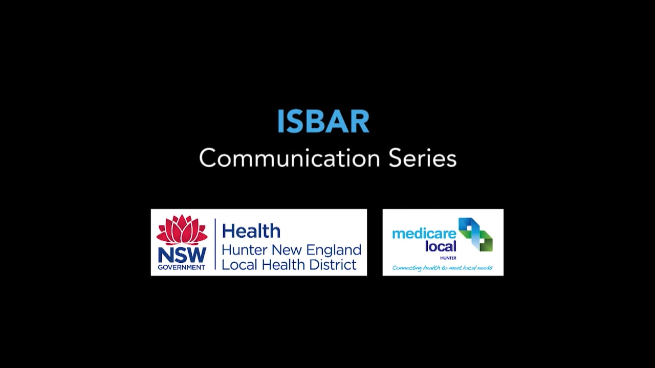 Clinical Handover using ISBAR on Vimeo