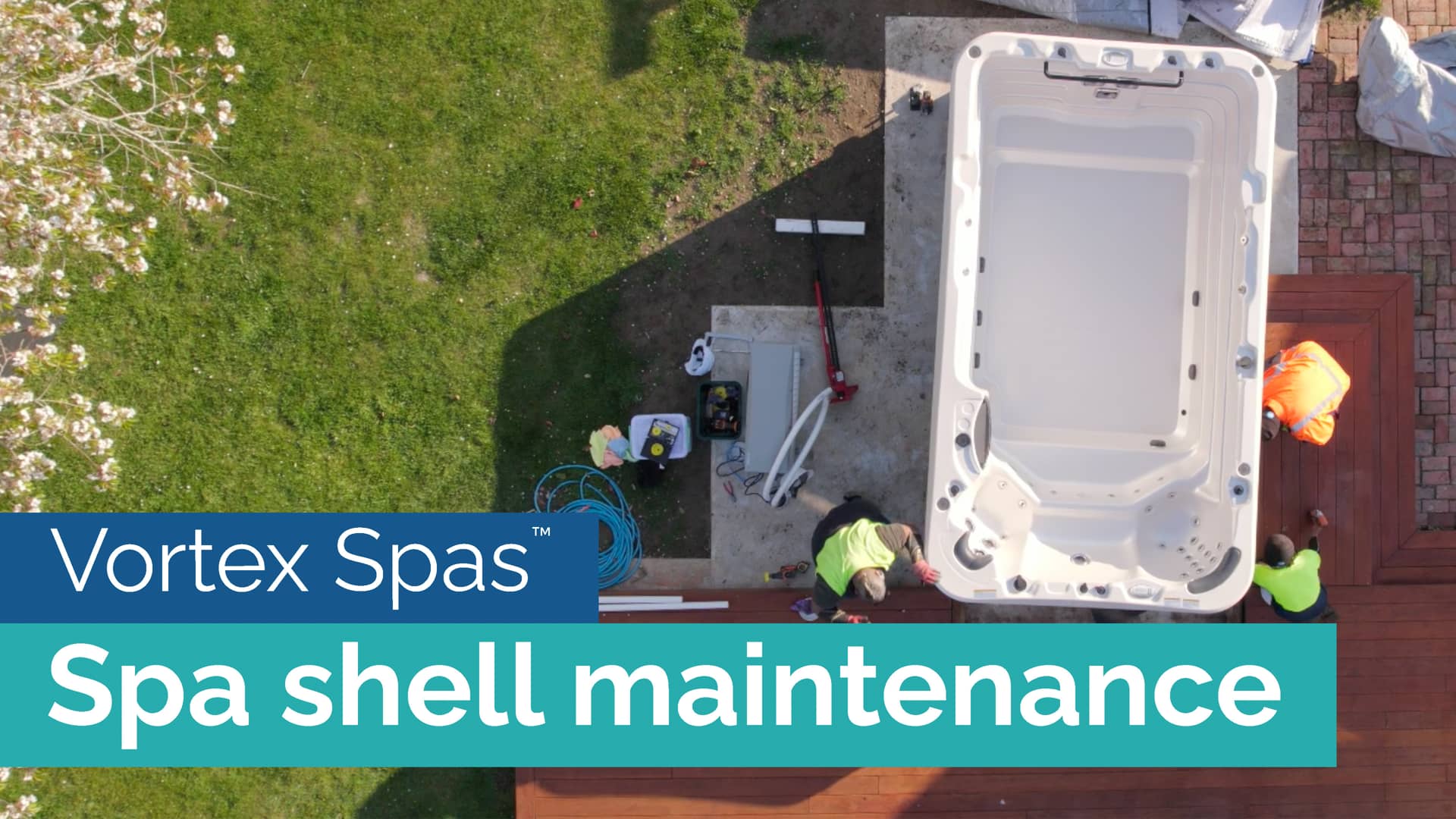How to look after the spa shell - Vortex Spas™ & Swim Spas on Vimeo