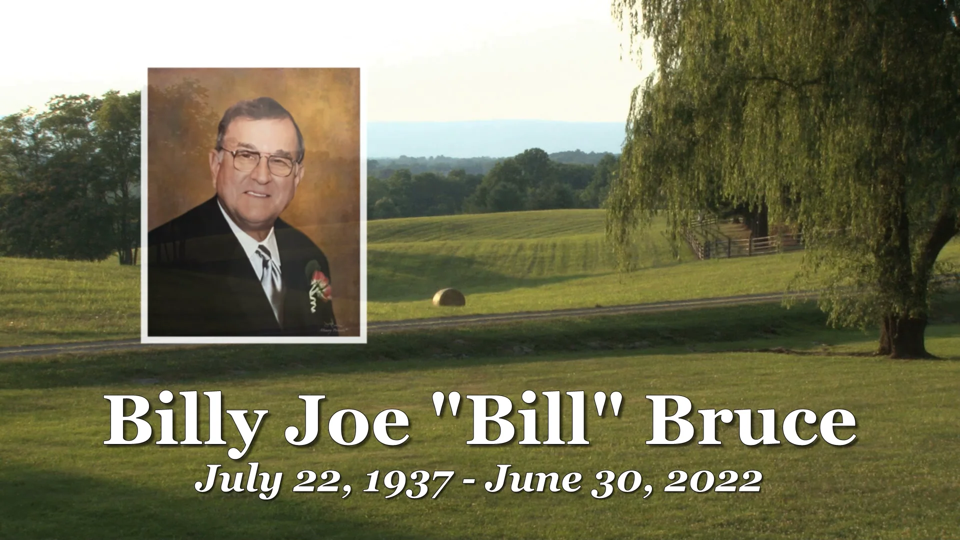 Billy Joe "Bill" Bruce - Morgan & Nay Bill Bruce on Vimeo