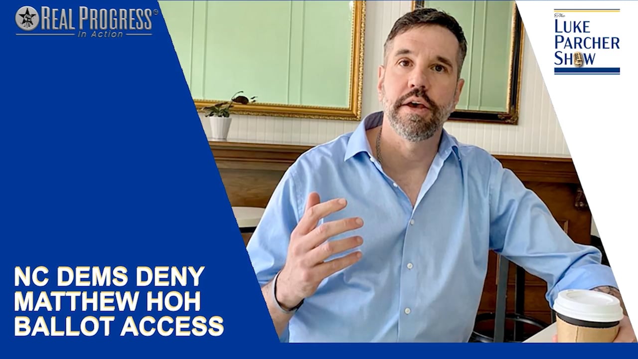NC Dems Deny Green Party Candidate Matthew Hoh Ballot Access on Vimeo