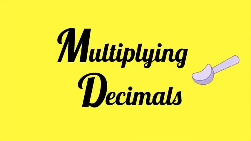 Multiplying Decimals Song.mp4 on Vimeo