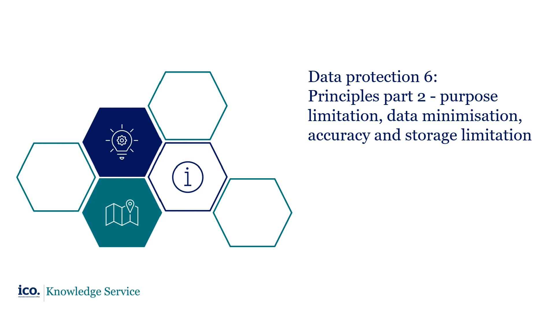 Data protection 6: Principles part 2 - purpose limitation, data ...
