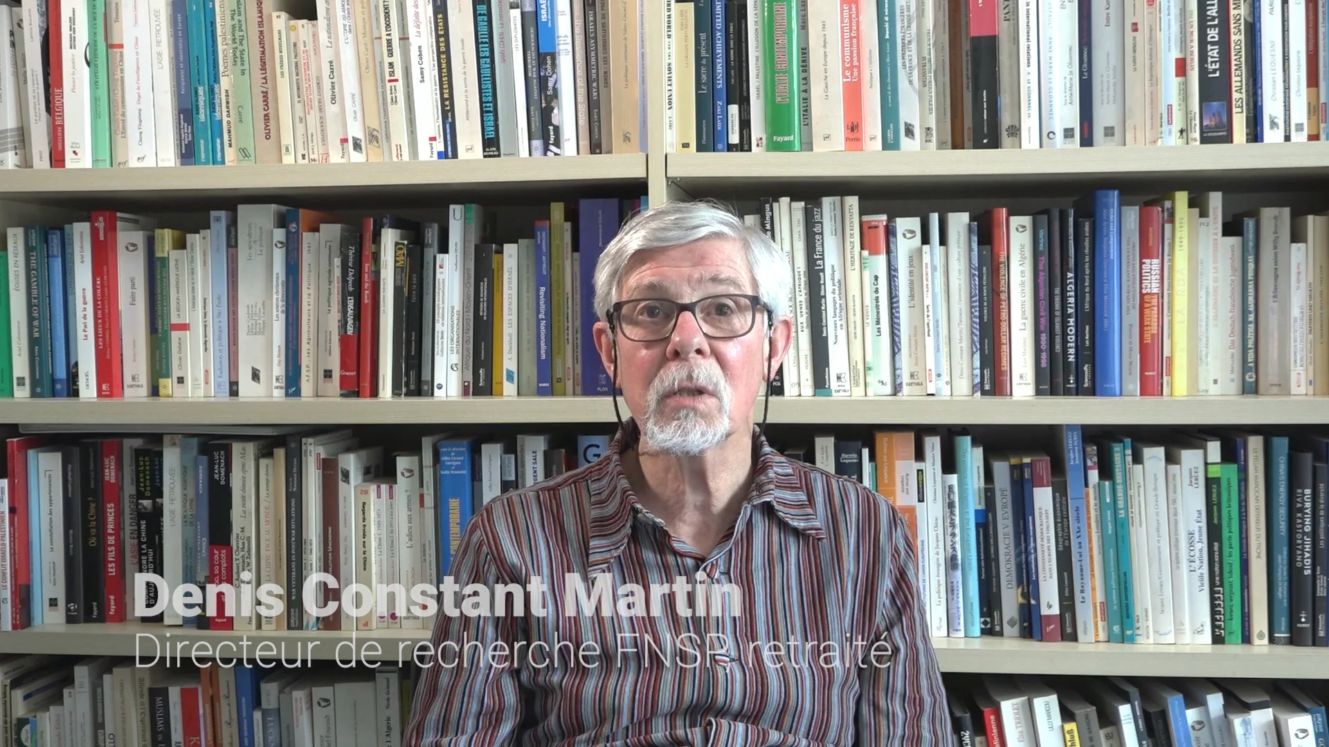 Les capsules du CERI avec Denis Constant Martin (2/2) on Vimeo