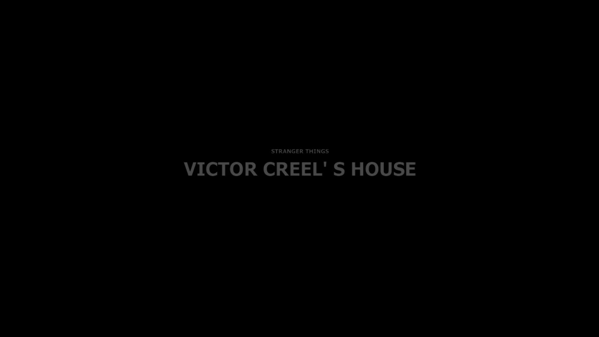 Victor Creel's house- Stranger Things Landscape on Vimeo