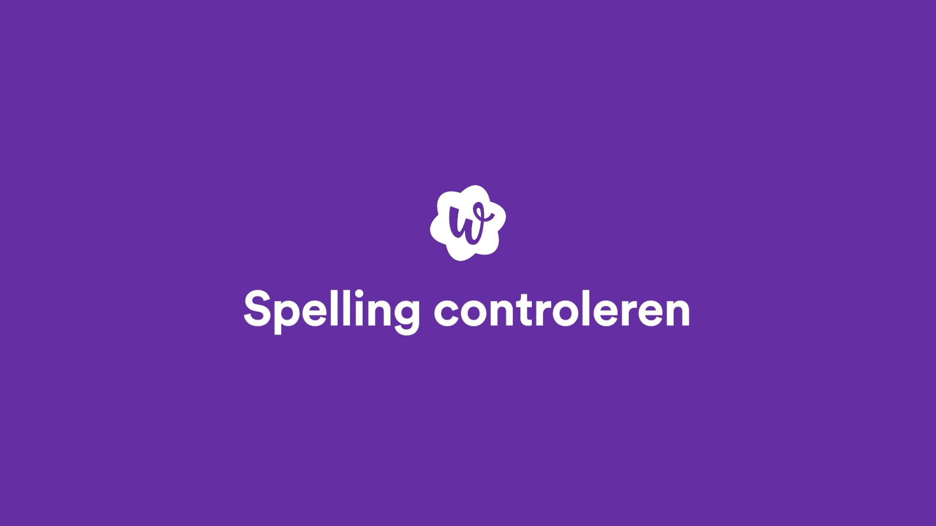 Spelling controleren oefenen | StudyGo