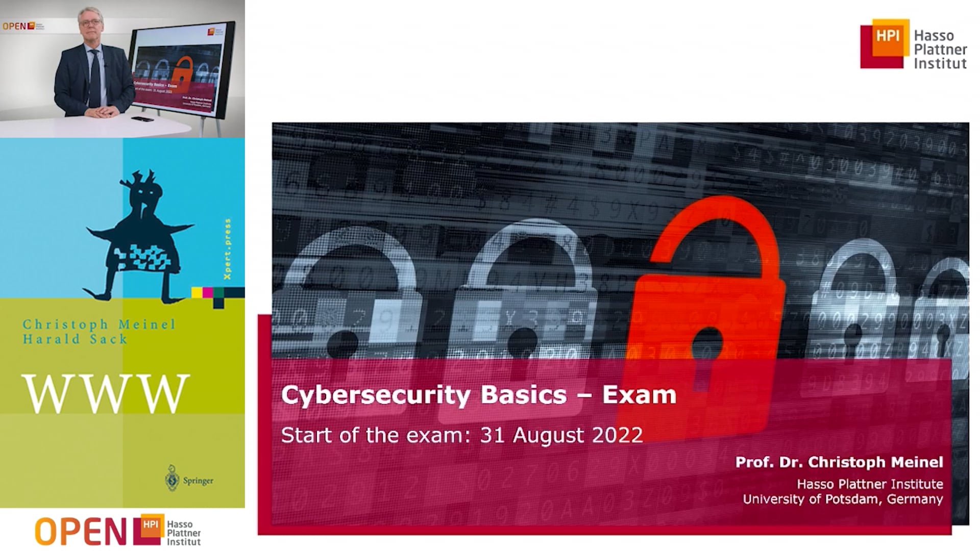 Combined Courses and Combined Security Exam Overview (August/September