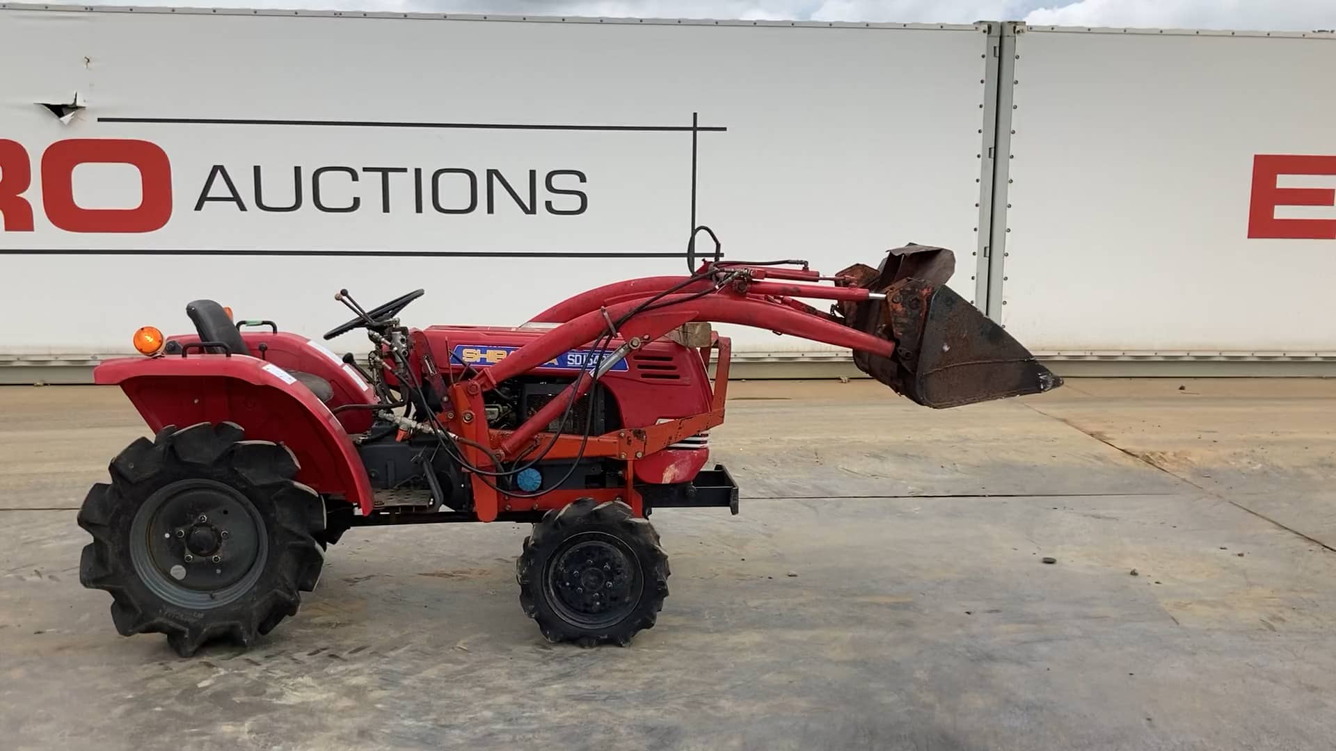 Shibaura SD1540B 4WD Compact Tractor - Leeds August 22 on Vimeo