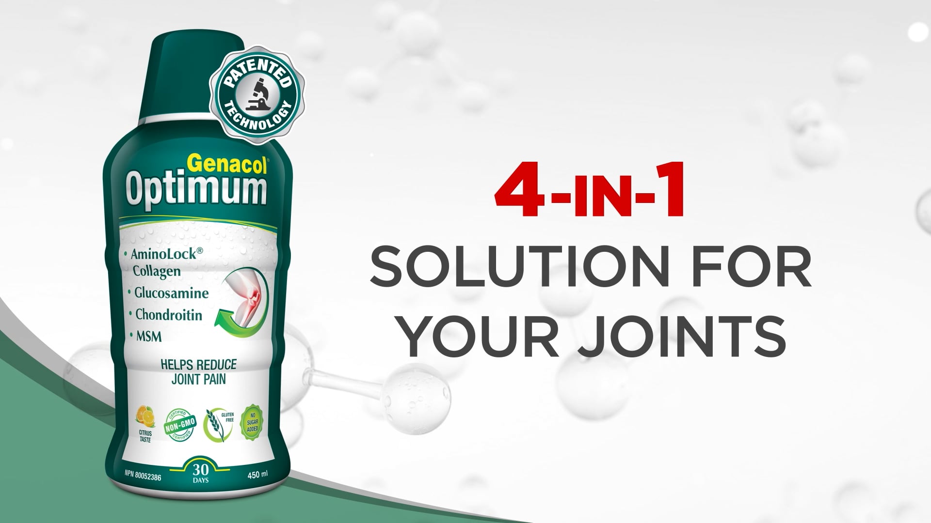 Genacol Optimum Liquid Formula 450 ml on Vimeo