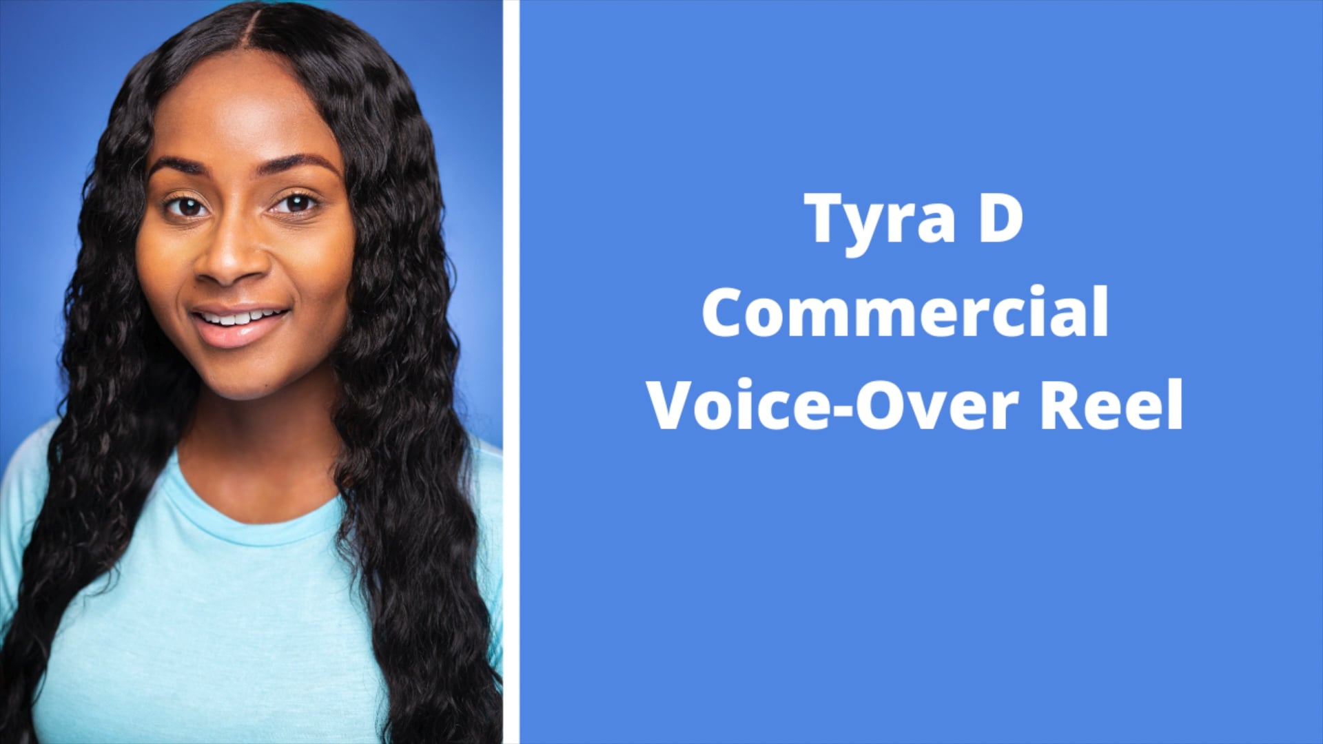 Tyra D Commercial Voice-Over Reel on Vimeo