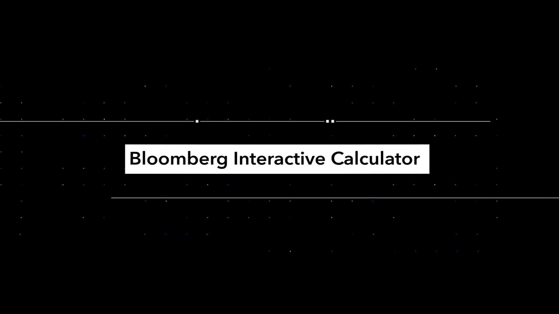 Bloomberg Interactive Calculator on Vimeo