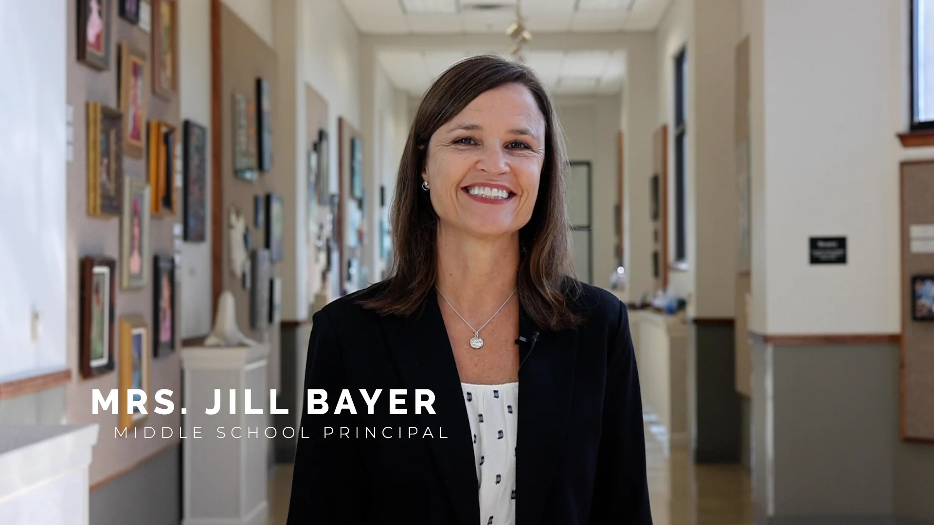 Middle School Principal Mrs. Jill Bayer on Vimeo