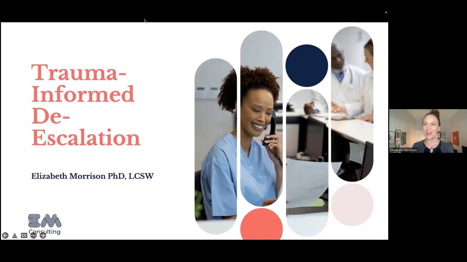 ATSH: Trauma-Informed De-escalation on Vimeo