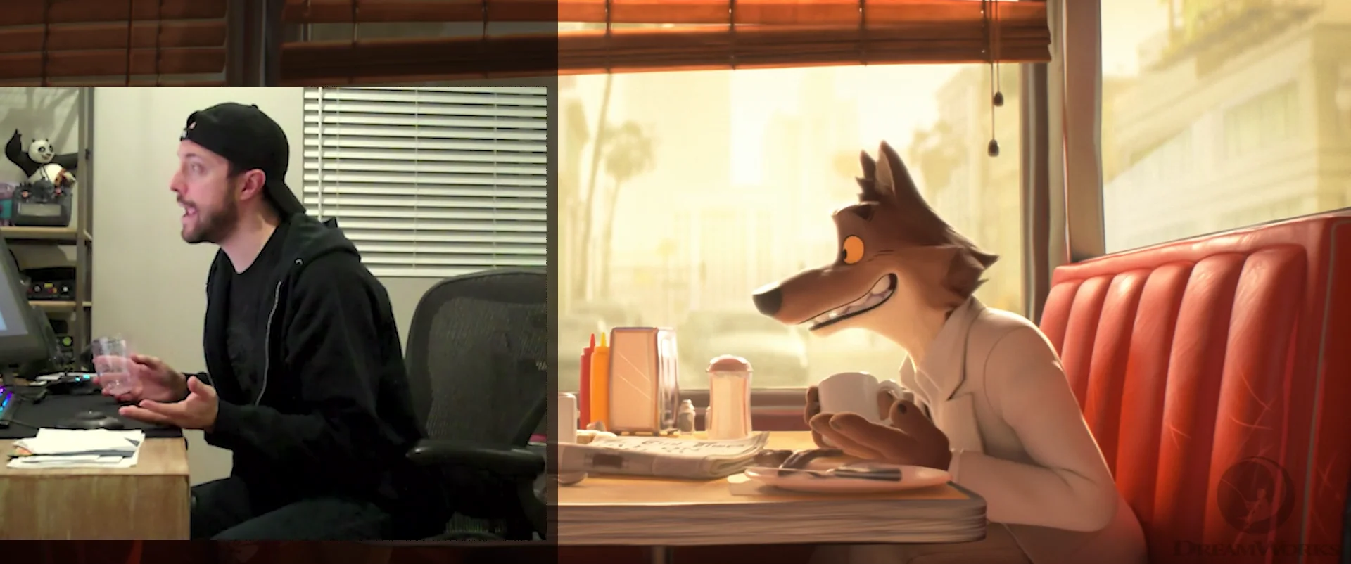 The Bad Guys - Opening Scene Reference for Wolf