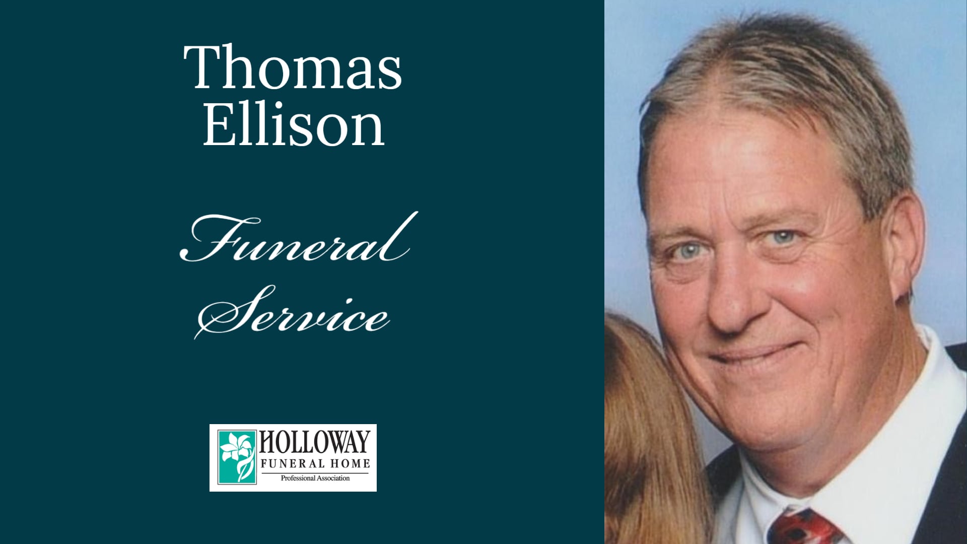 Funeral Service for Thomas Ellison on Vimeo