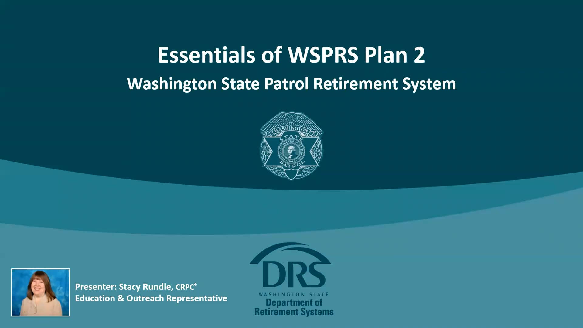 Essentials of WSPRS Plan 2 on Vimeo