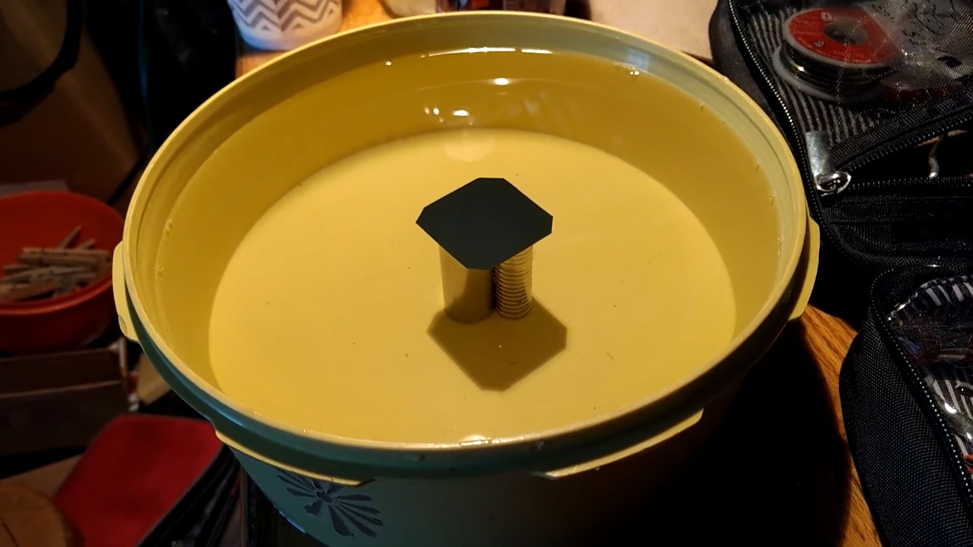 The Moses effect of magnetism on the surface of water on Vimeo