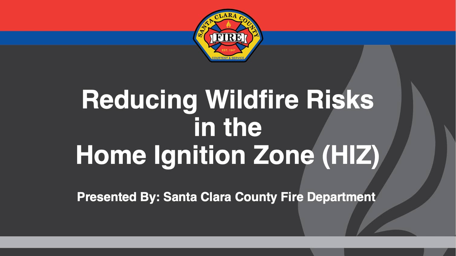 Reducing Wildfire Risks in the Home Ignition Zone Webinar on Vimeo