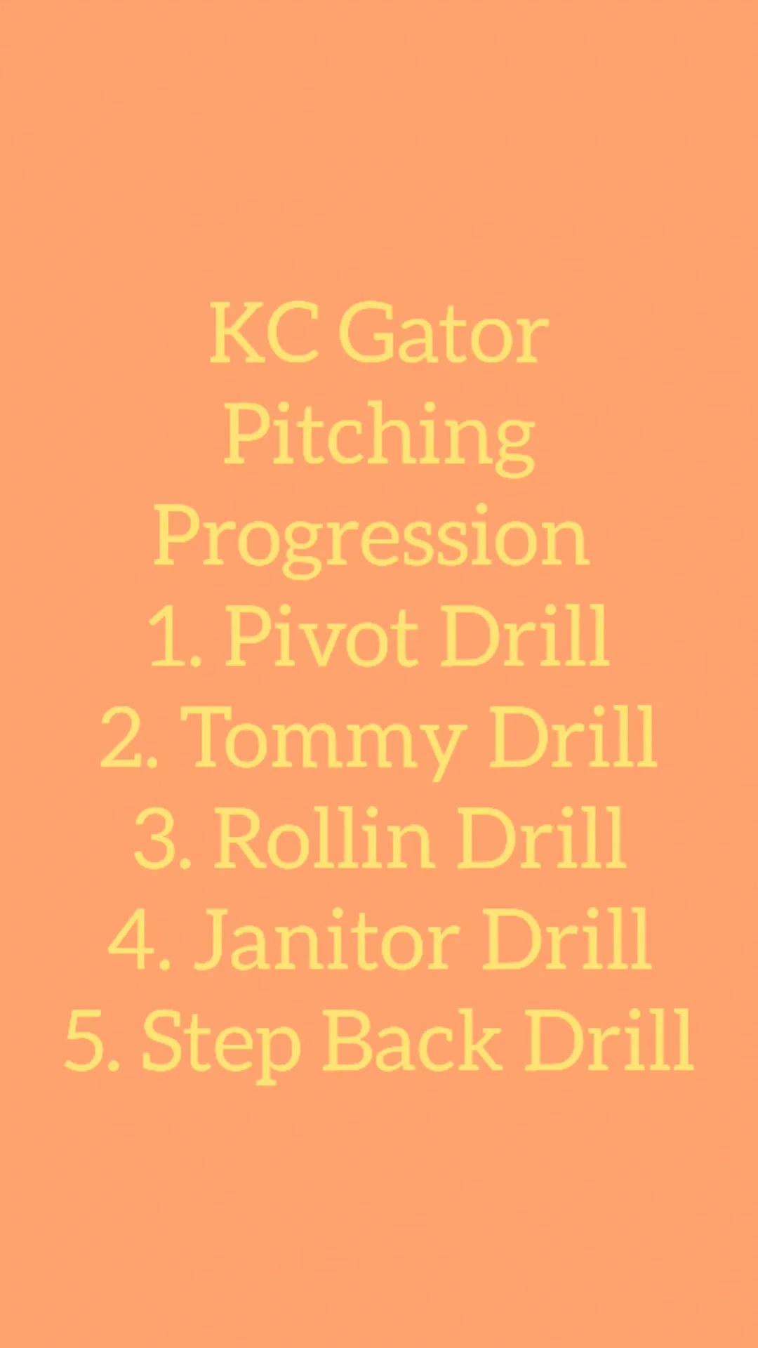 KC Gator Pitching Progression on Vimeo