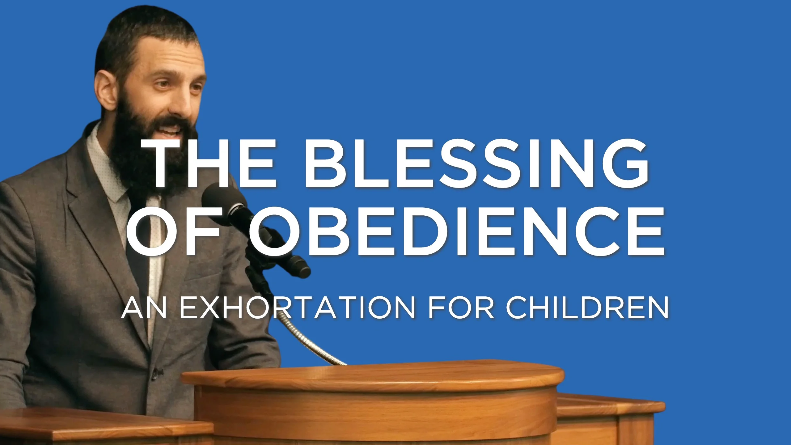 The Blessing of Obedience | Joshua Dockter (Exhortation) on Vimeo