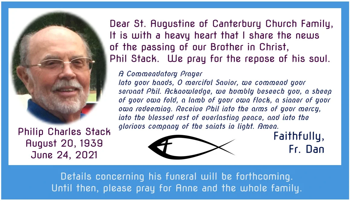 Celebrating the Life of Philip Charles Stack on Vimeo