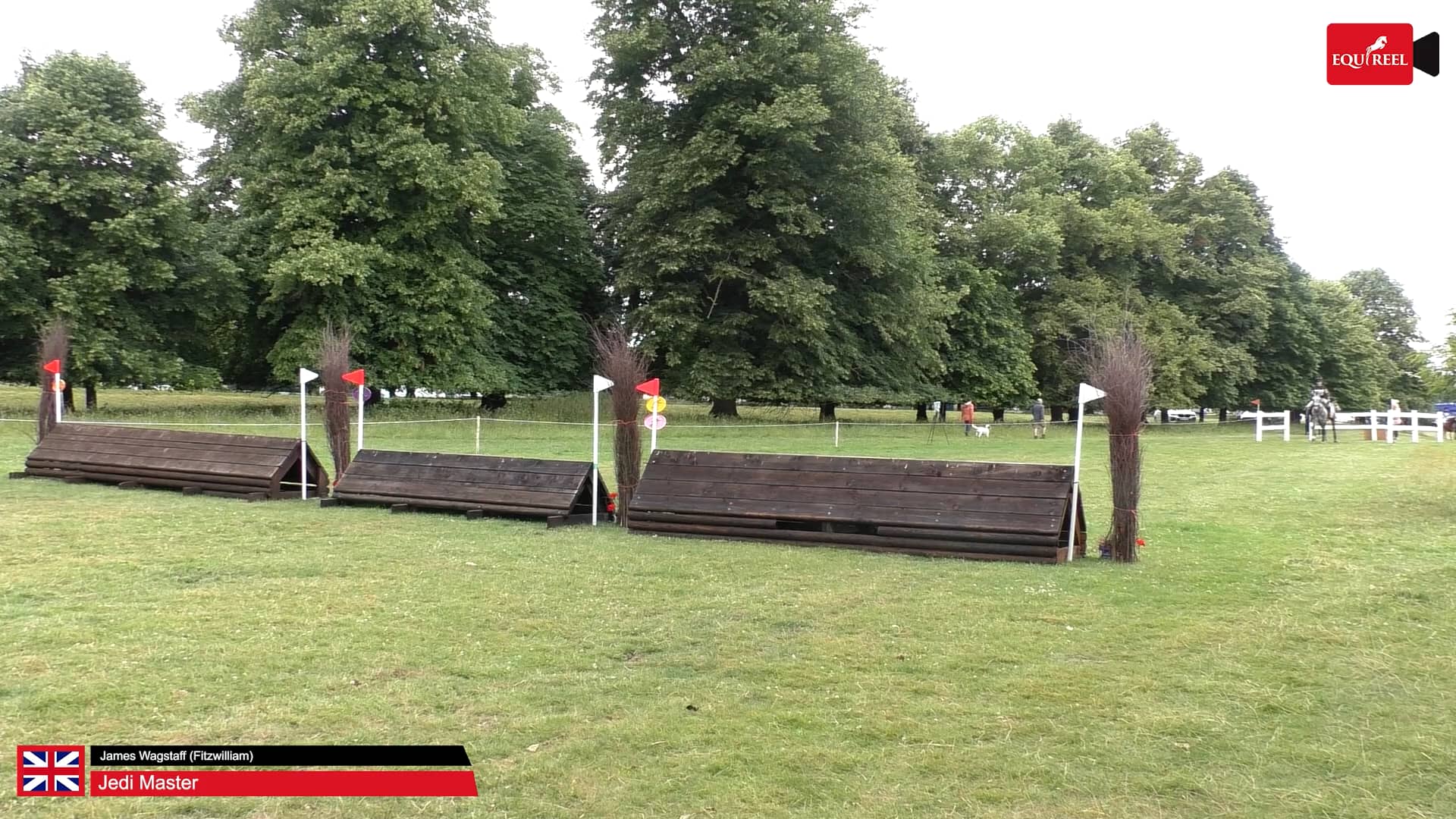 EQUIREEL 250 James Wagstaff (Fitzwilliam) & Jedi Master at BURGHLEY ...