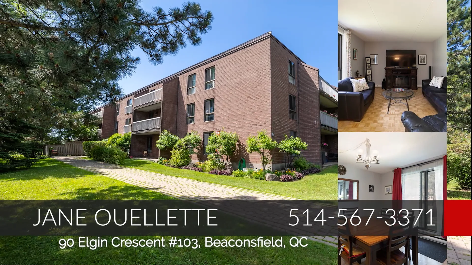90 Elgin Crescent #103, Beaconsfield, QC | Jane Ouellette on Vimeo