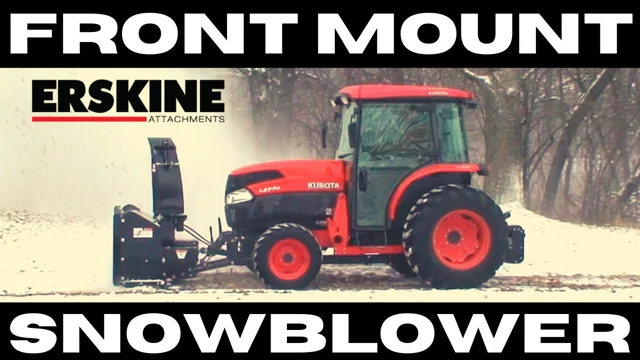 Kubota Front Mount Snowblower Models