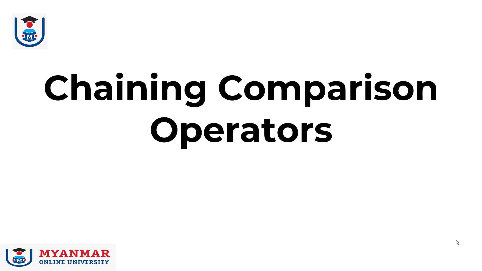 4-2_Chaining Comparison Operators on Vimeo