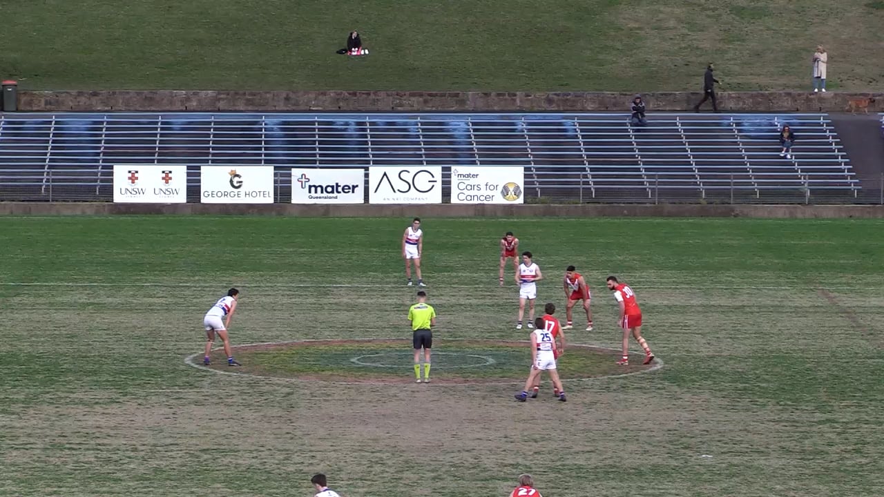 2022 AFL Sydney Premier Mens 13 UNSW/ES v St George P4 on Vimeo
