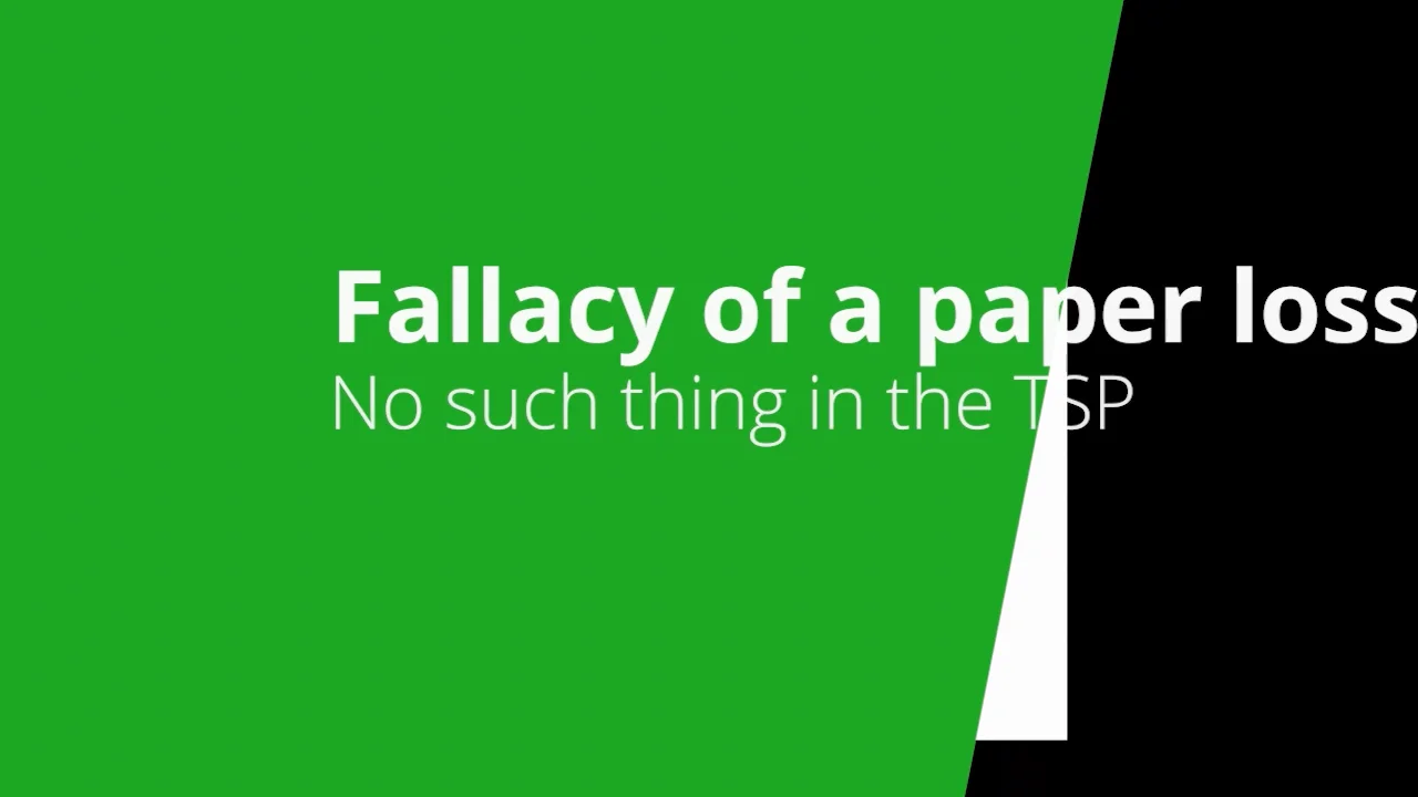 The fallacy of a paper loss on Vimeo