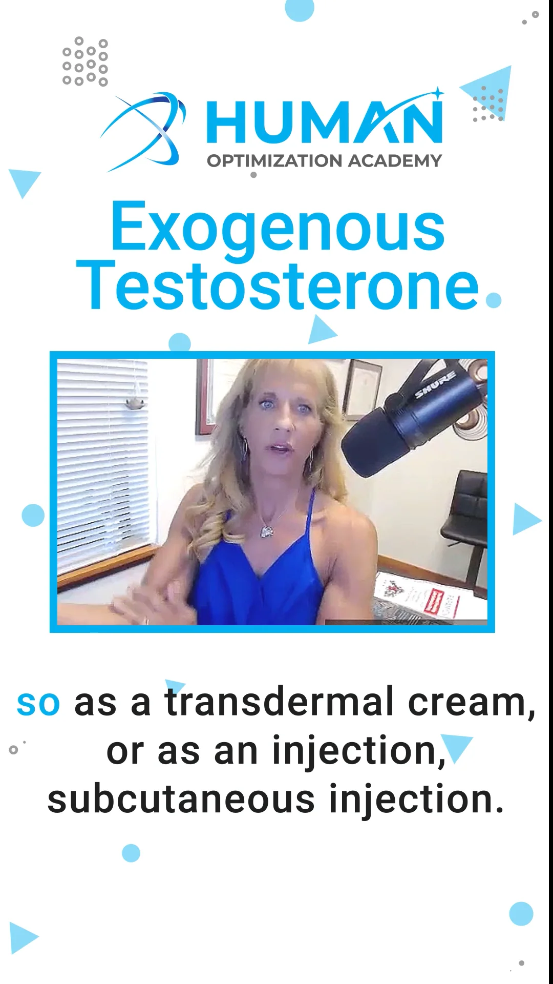 Understanding exogenous testosterone on Vimeo
