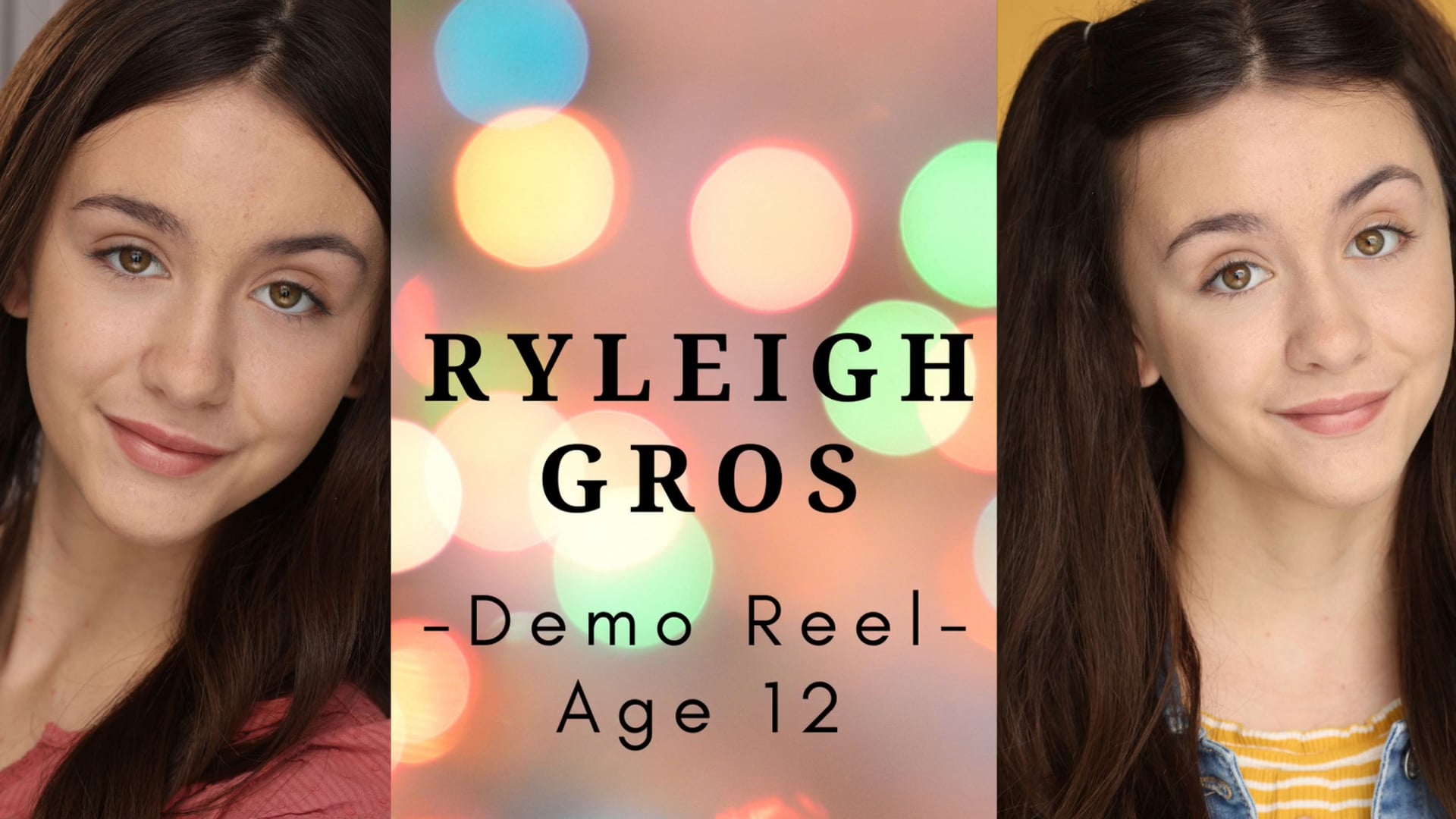 Ryleigh Gros Demo Reel on Vimeo