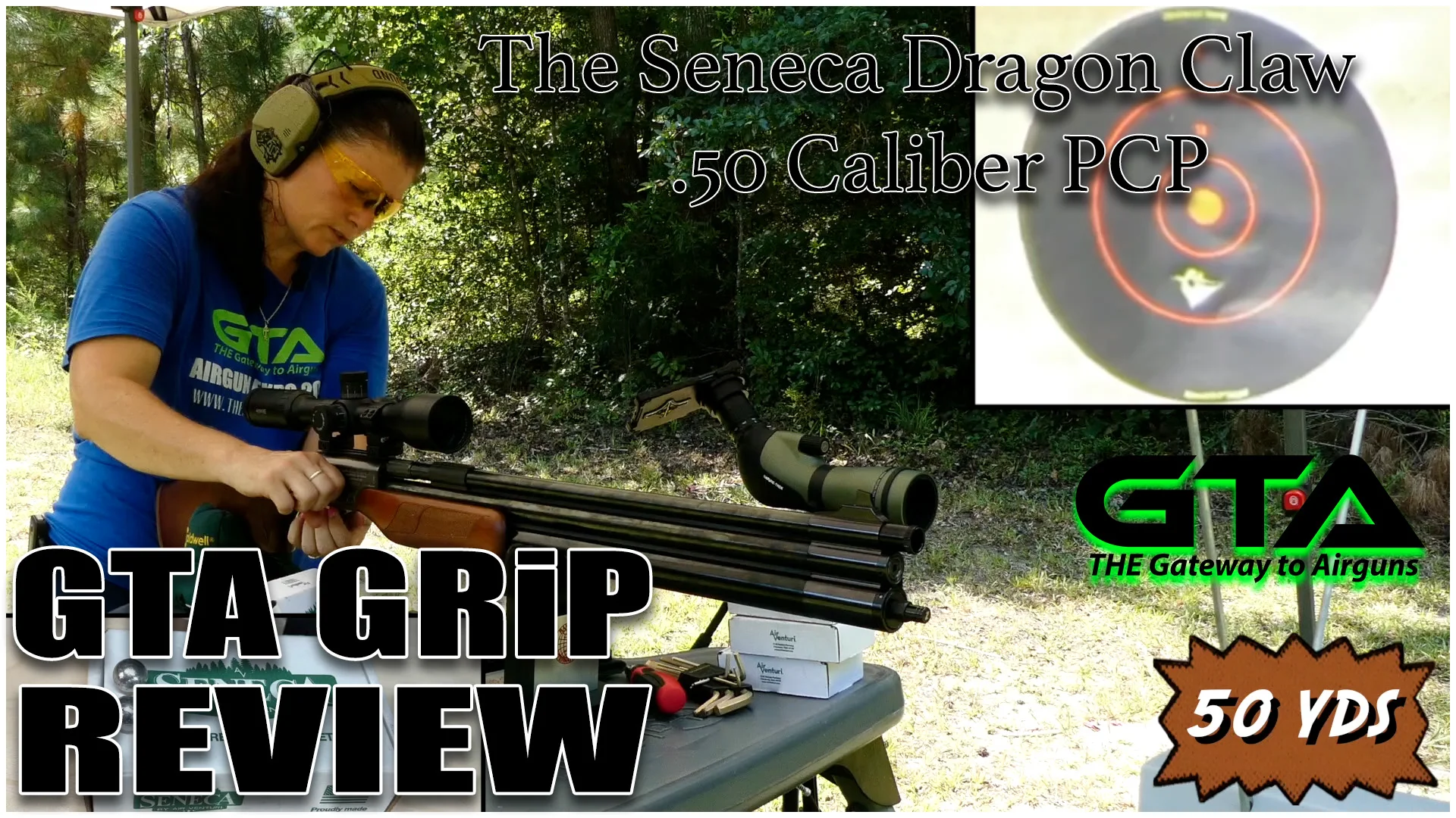 Modern Airgunner - GTA GRiP REVIEW – The Seneca Dragon Claw .50 Caliber ...