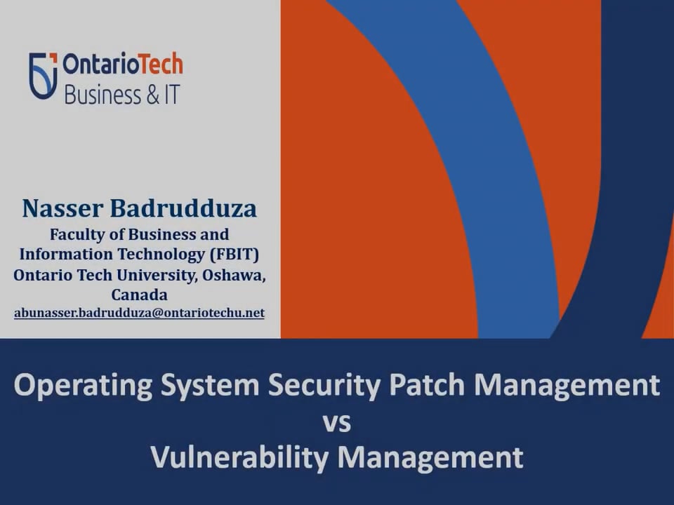 Operating System Security Patch Management vs Vulnerability Management ...