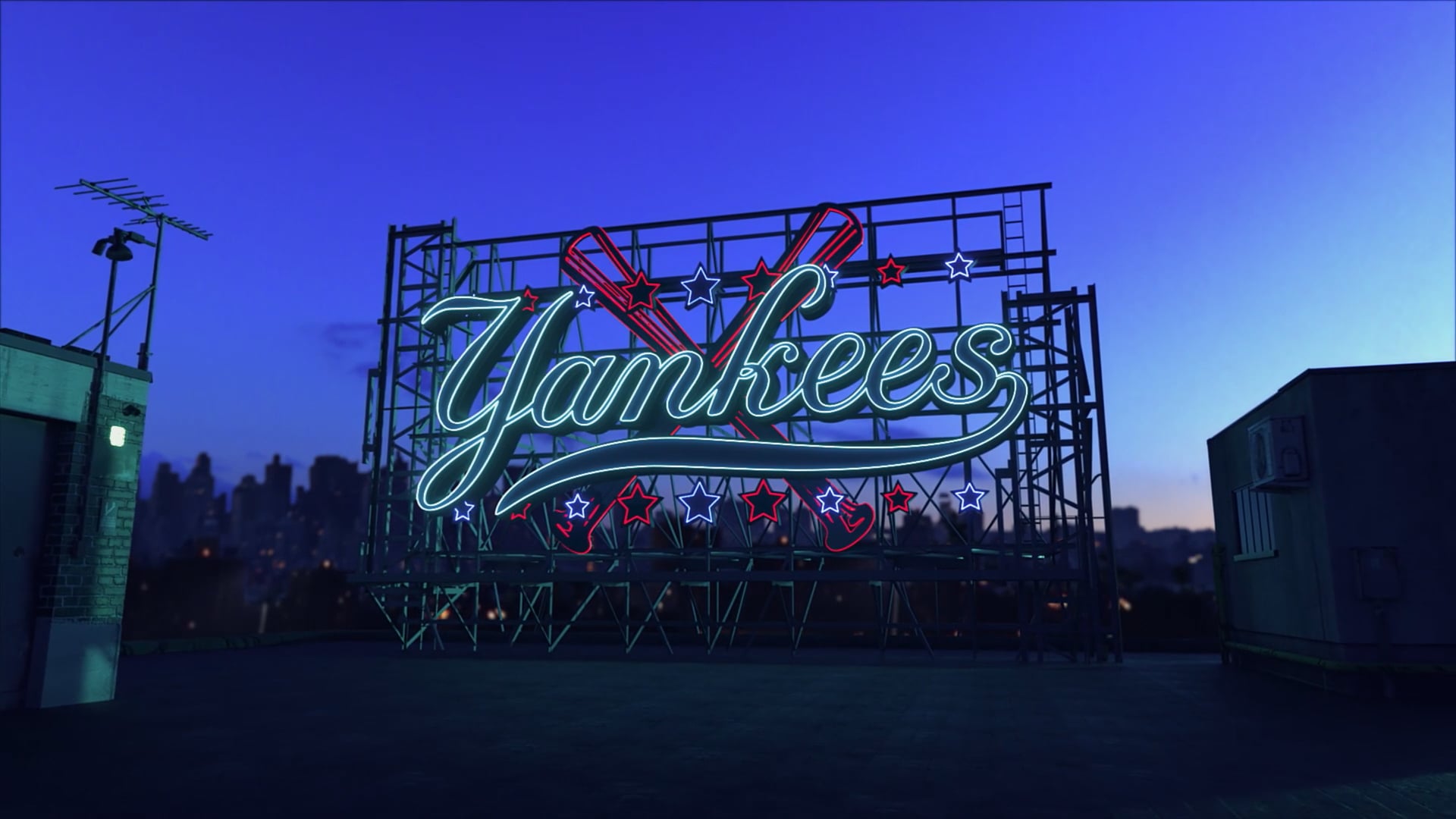 Yes Network Yankees Script Logo ID on Vimeo
