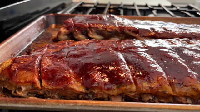 Bar-B-Que, Oven Baked, Ribs. Free Stock Video - Pixabay