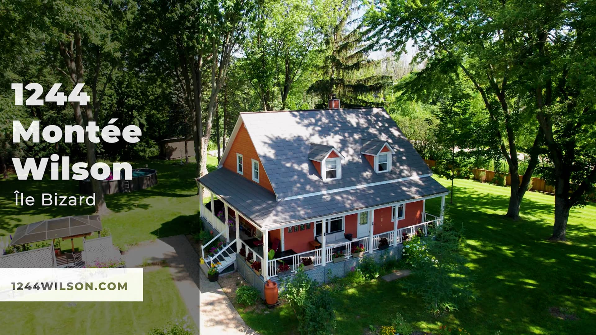 1244 Mtée Wilson, L'Île-Bizard, QC | Keith Gold & Colleen Hearn on Vimeo