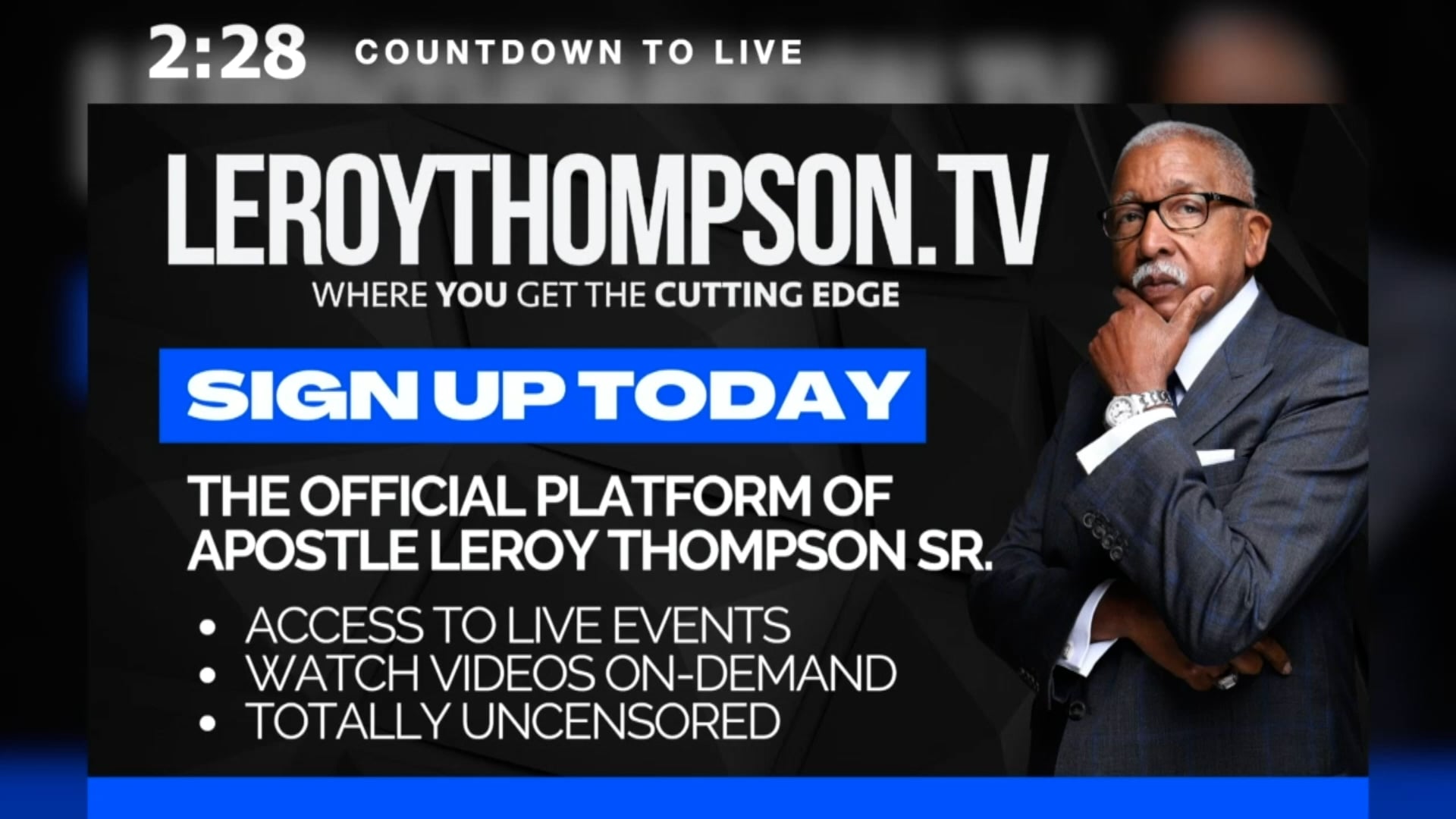SML w/ Apostle Thompson 7-10-22 on Vimeo