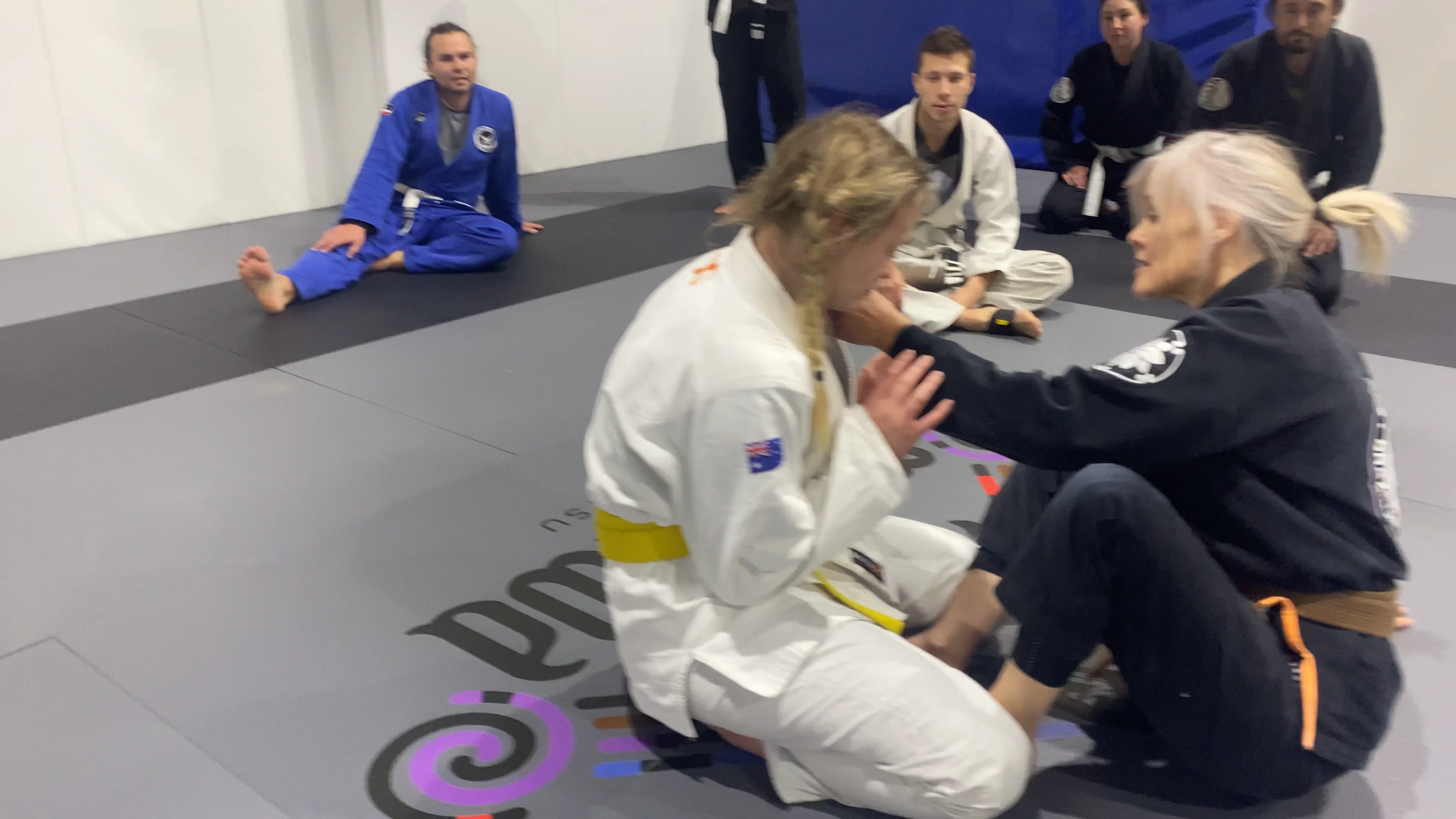 Shoulder lock from butterfly guard to reverse arm lock on Vimeo