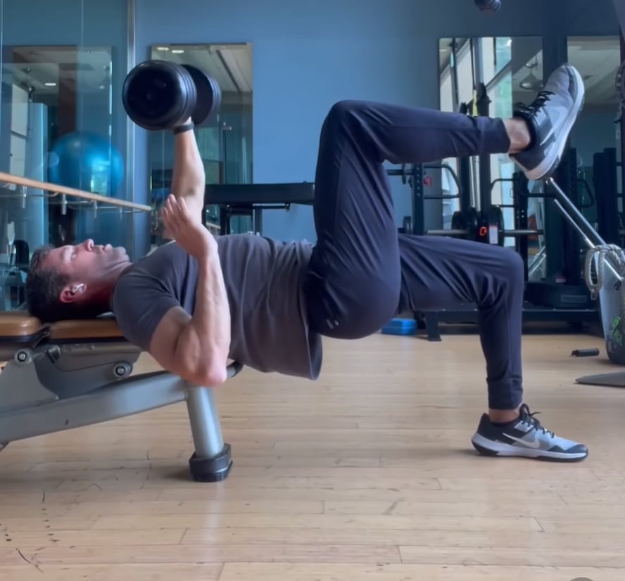 Sprinter Bridge One arm DB Press on Vimeo