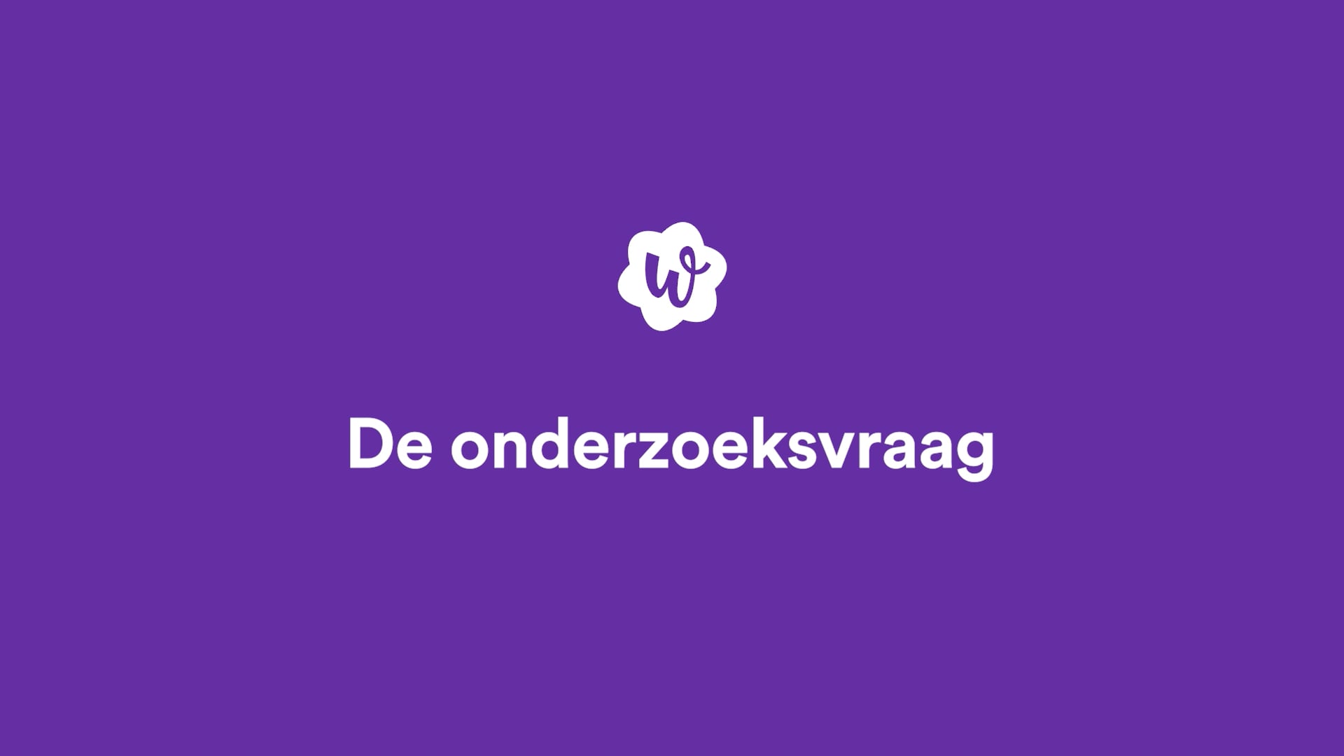 De onderzoeksvraag oefenen | StudyGo