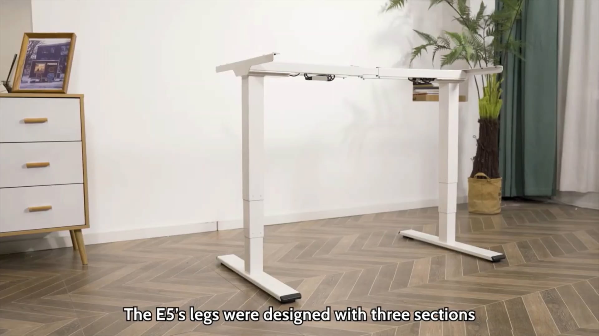 Standing Desk Dual Motor Frame on Vimeo