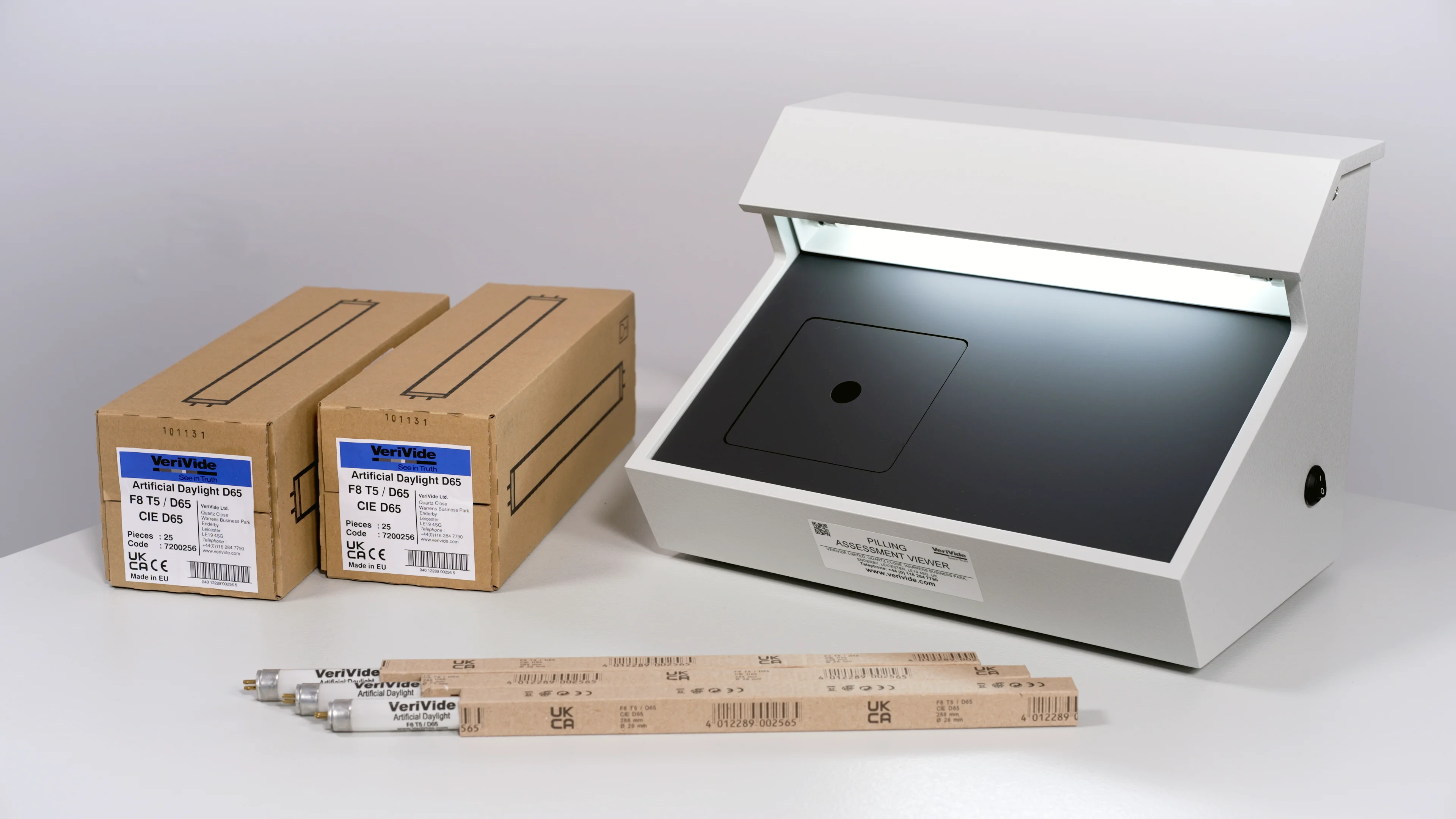 Pilling Assessment Viewer | How to replace the VeriVide CIE PAV lamp on ...