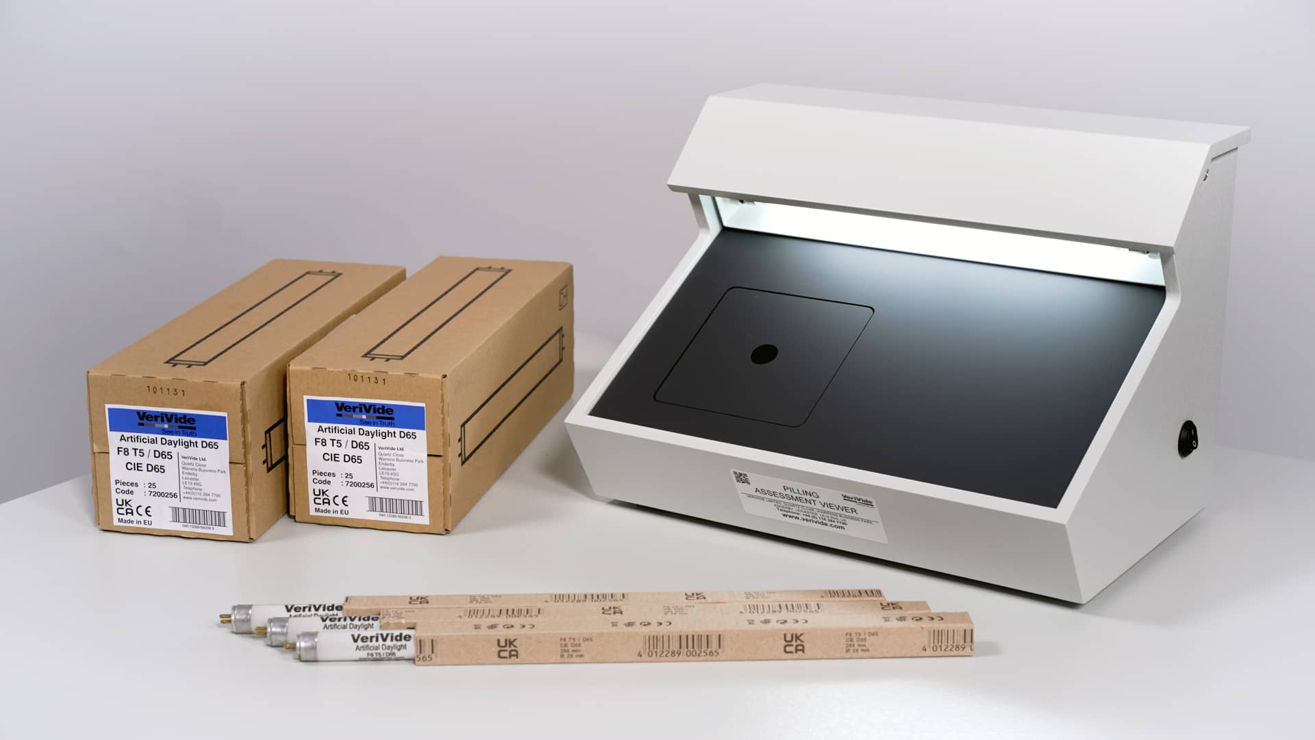 Pilling Assessment Viewer | How to replace the VeriVide CIE PAV lamp on ...