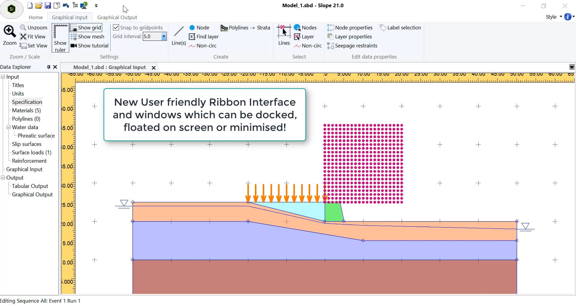 Oasys Slope - new interface and ribbon menu on Vimeo